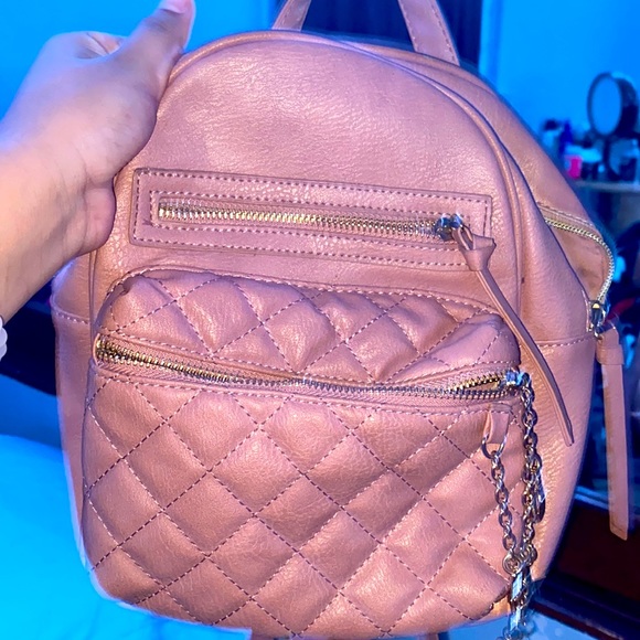 Bags | Really Cute Pink Mini Backpack | Poshmark